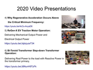 Law of Creation of Energy and the History of US Patented ReGenX ...