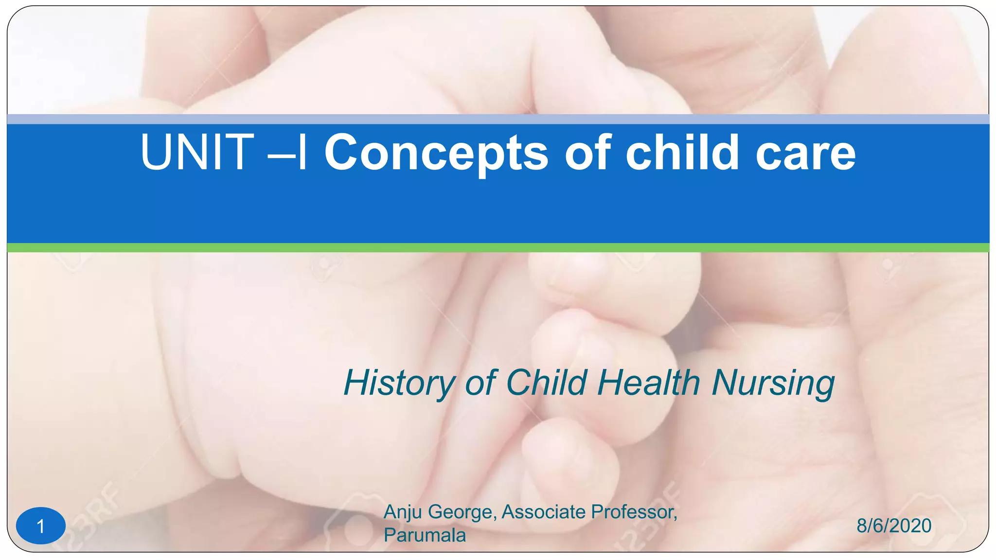History of pediatrics | PPT