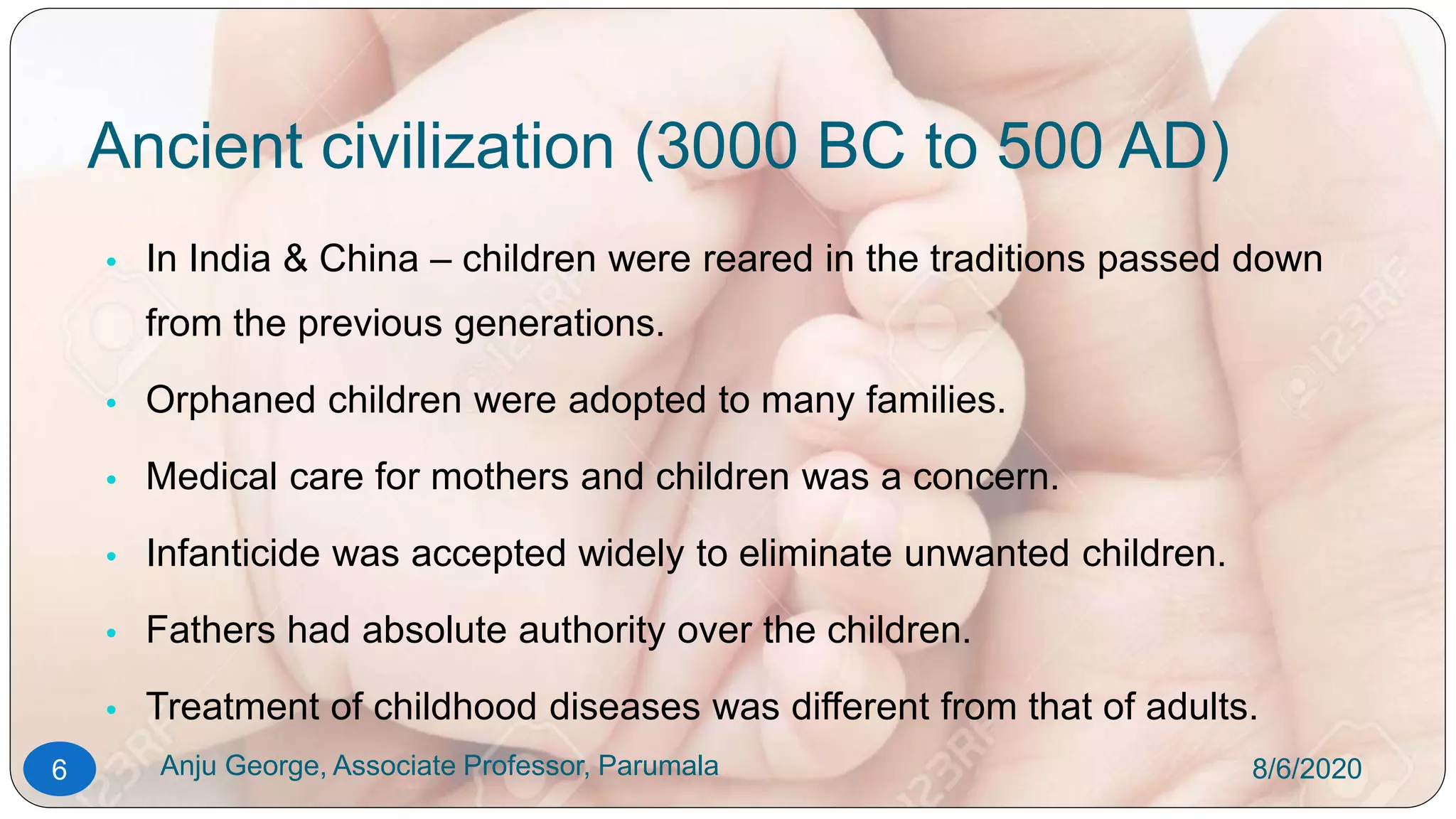 History of pediatrics | PPT