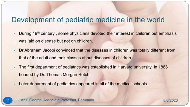 History of pediatrics | PPT | Parenting Babies and Toddlers | Parenting