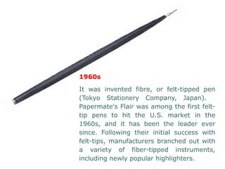 History of pen | PPTX