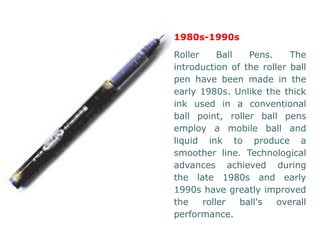 History of pen | PPTX