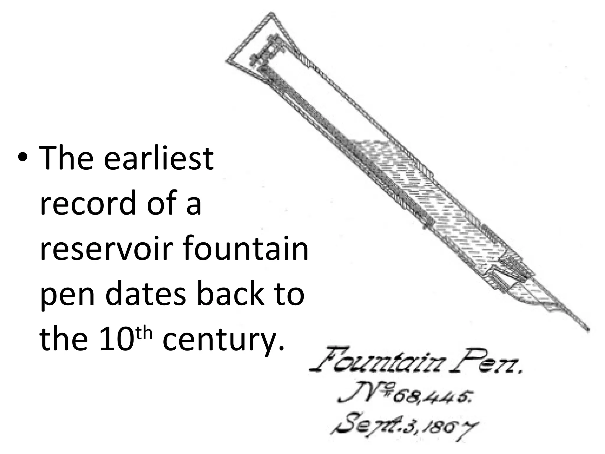 History Of Pens | PPT