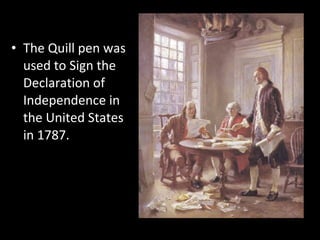 History Of Pens | PPT
