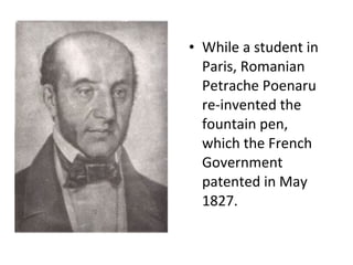History Of Pens | PPT