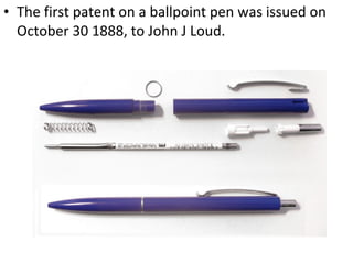 History Of Pens | PPT