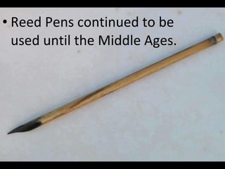 History Of Pens | PPT
