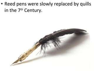 History Of Pens | PPT