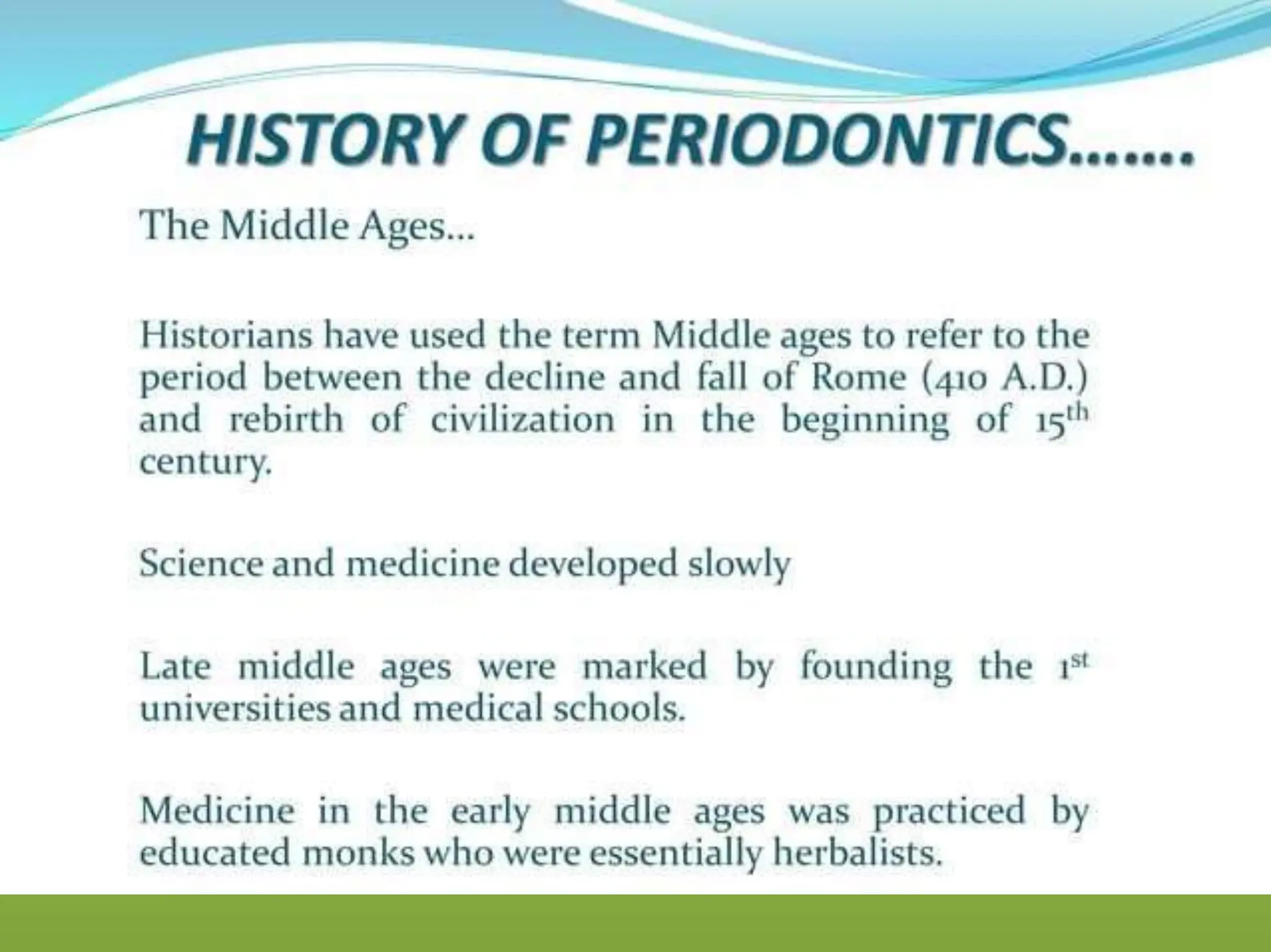 History of Periodontics by Dr. Neelam Das.pptx