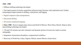 inroduction of history petroleum and thier classiication | PPT
