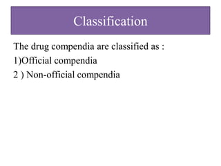 History of pharmacopoeia 1 | PDF