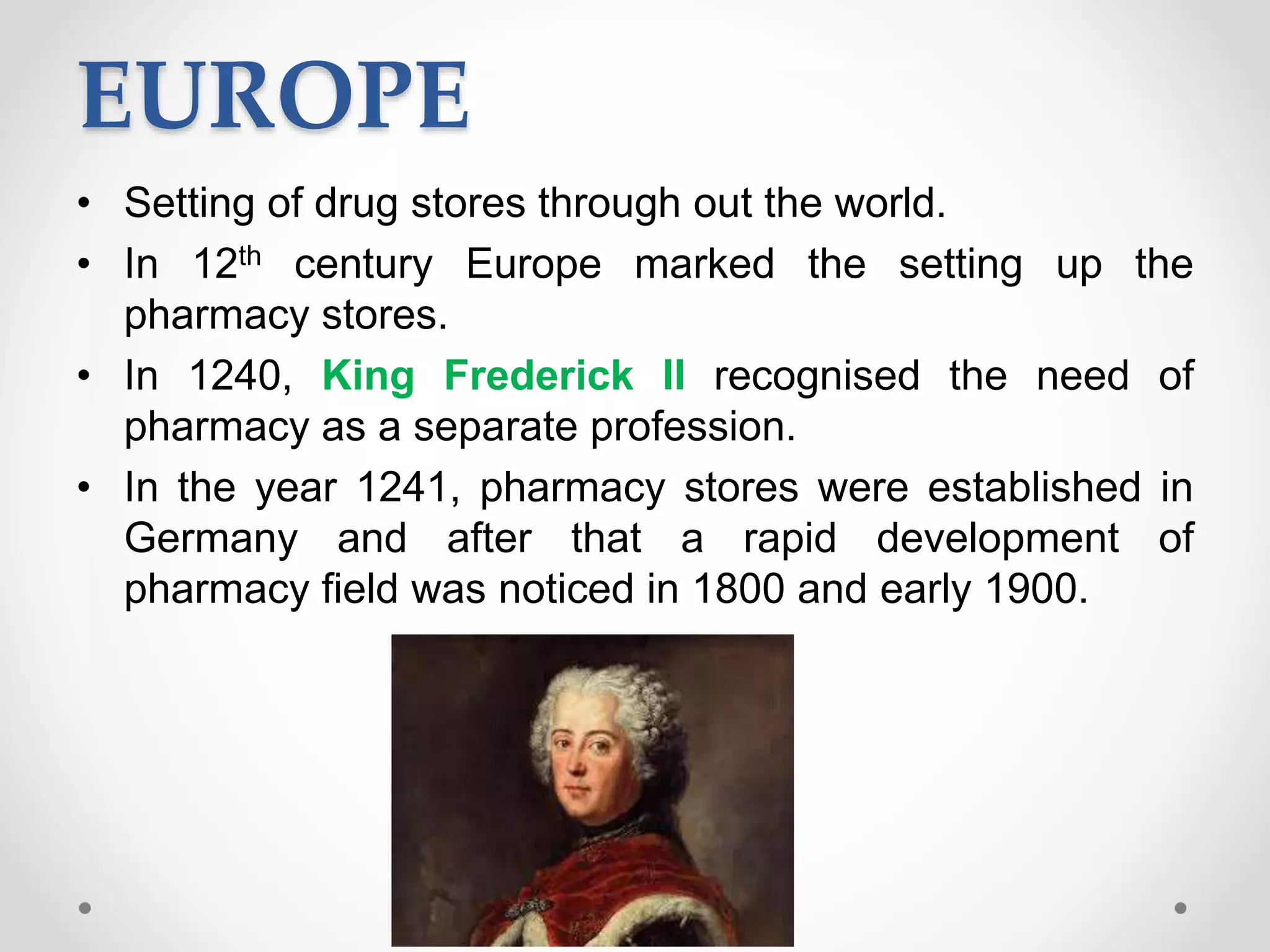 History of pharmacy | PPTX