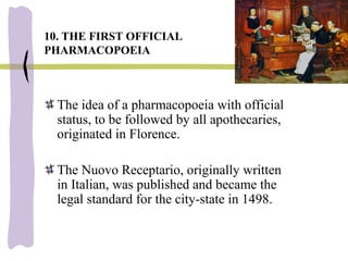 History of Pharmacy and its evolution to modern day pharmacy.ppt