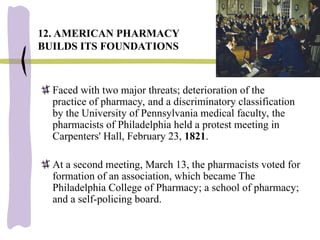 History of Pharmacy and its evolution to modern day pharmacy.ppt