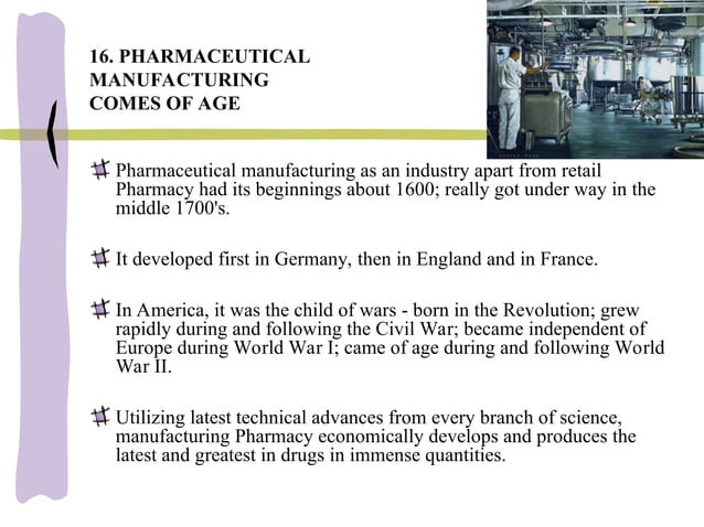History of Pharmacy and its evolution to modern day pharmacy.ppt