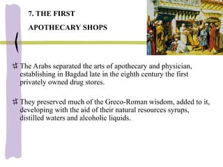 History of Pharmacy and its evolution to modern day pharmacy.ppt