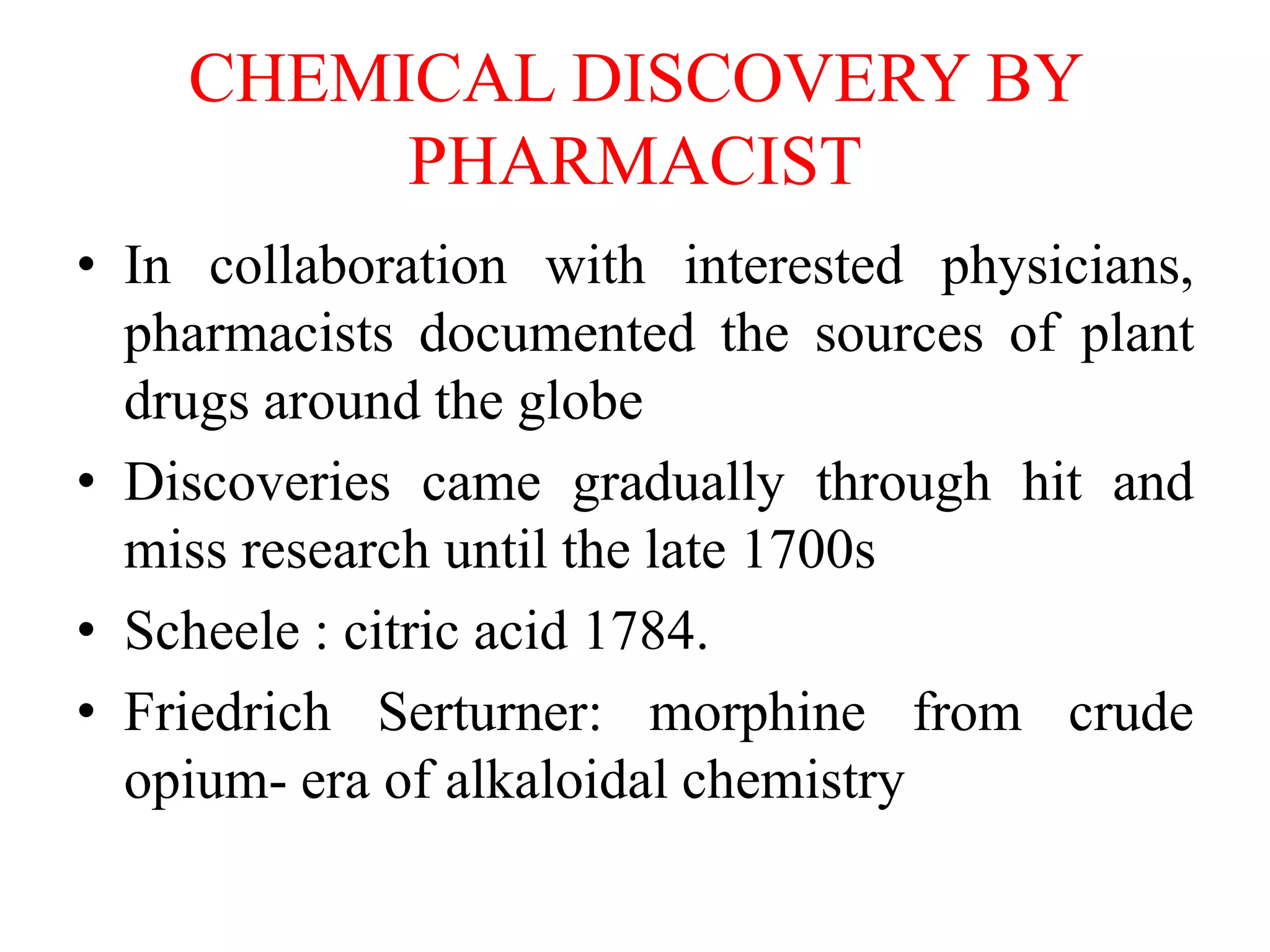 History of pharmacy | PPTX