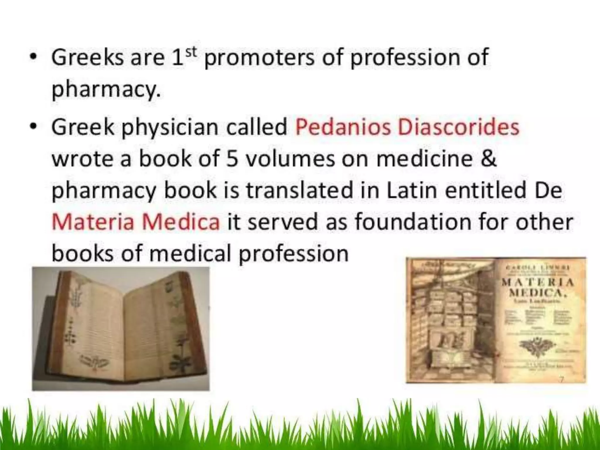 History of pharmacy and pharmacopoeia | PPTX