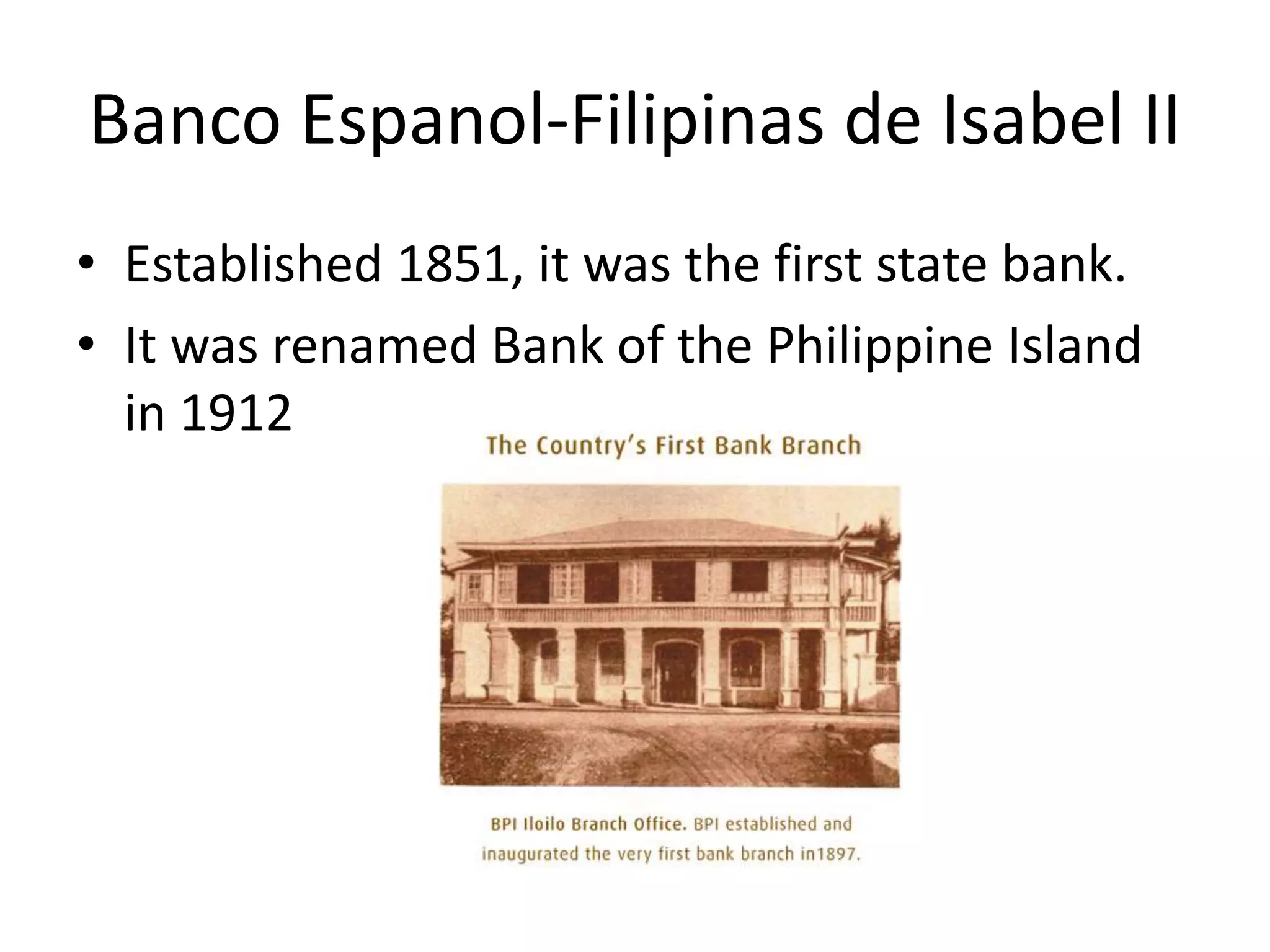 History of philippine banking ( and kinds of checks ) | PPTX