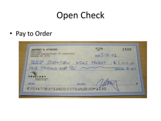 History of philippine banking ( and kinds of checks ) | PPTX