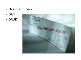 History of philippine banking ( and kinds of checks ) | PPTX