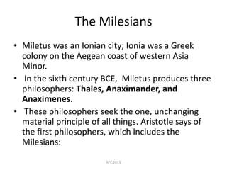 History of philosophy | PPTX