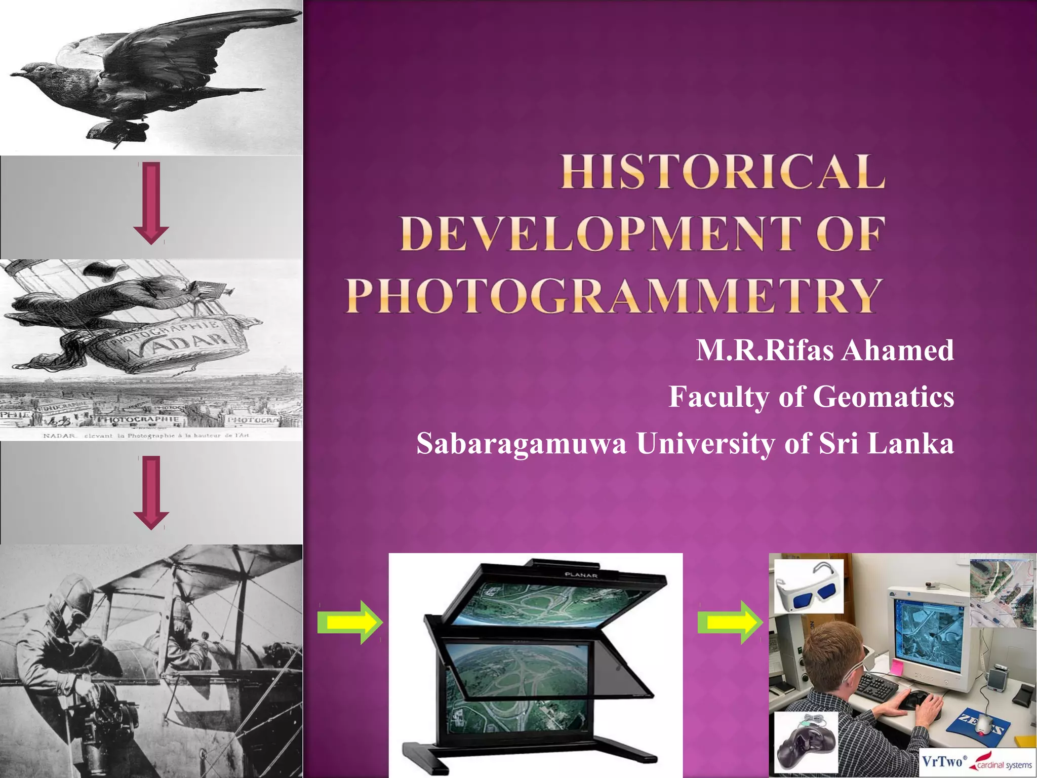 Historical Development of Photogrammetry | PPT