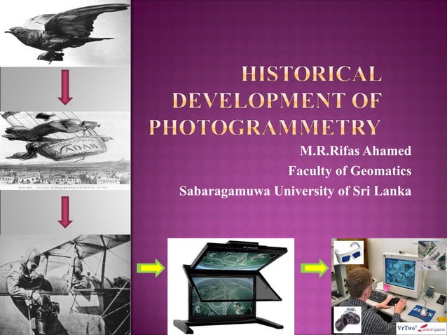 Historical Development of Photogrammetry | PPT | 3-D Graphics ...