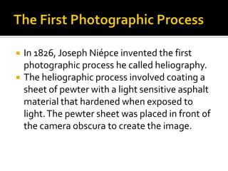 History of photography | PPTX