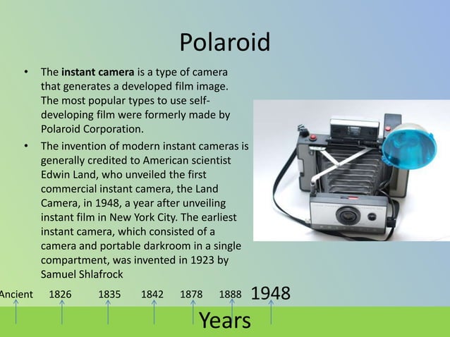History of photography | PPTX