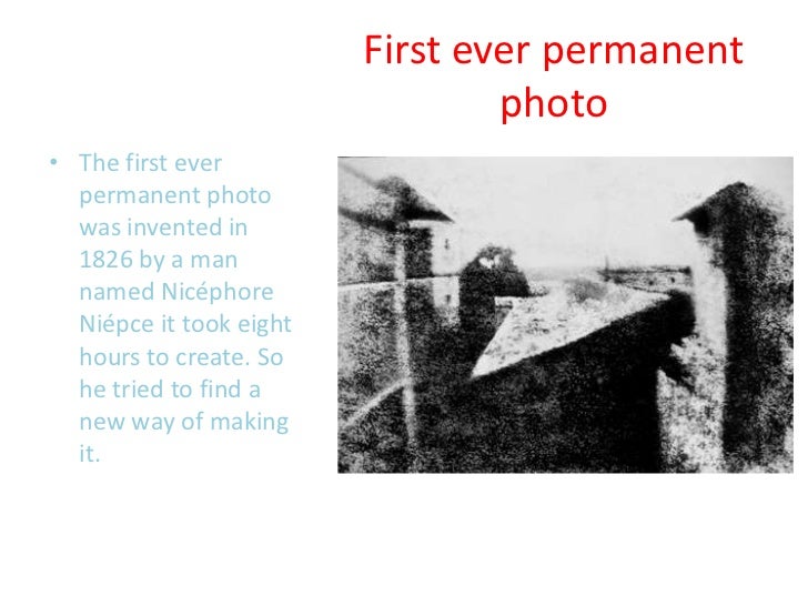 History of photography