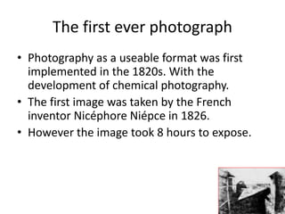 History of photography | PPTX
