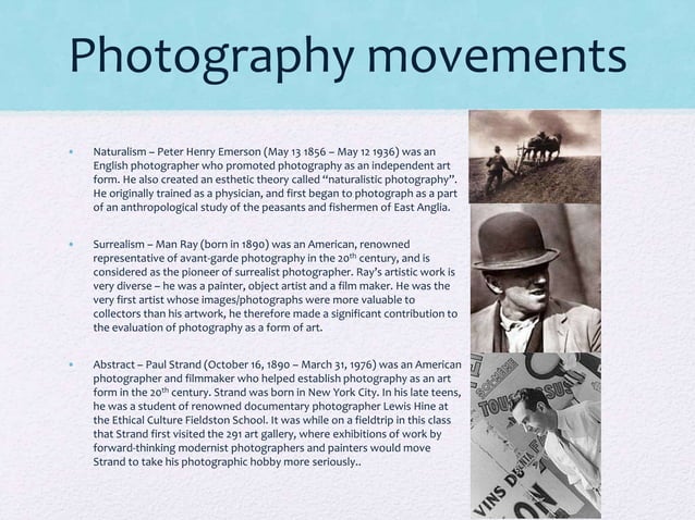 History of photography | PPT