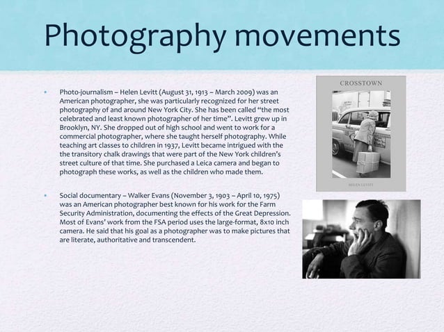 History of photography | PPT
