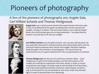 History of photography | PPTX