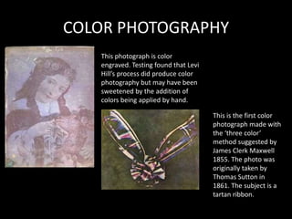 History of photography zmina hawthorne | PPT