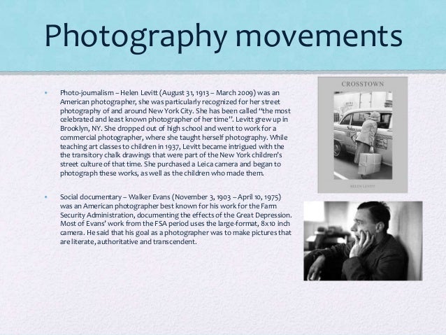 History of photography