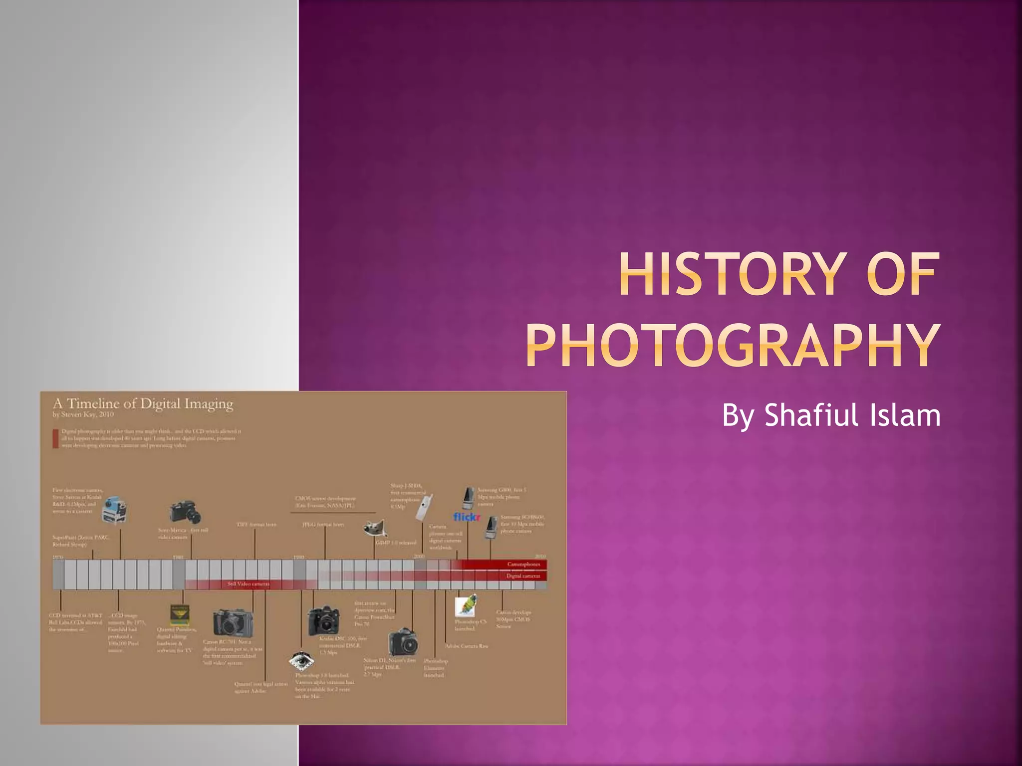History of photography | PPTX