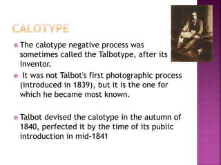 History of photography | PPTX