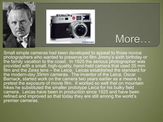 History of photography ppt | PPT