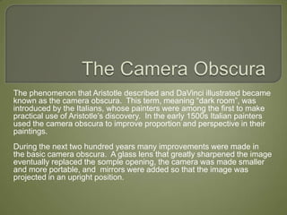 History of photography ppt | PPT