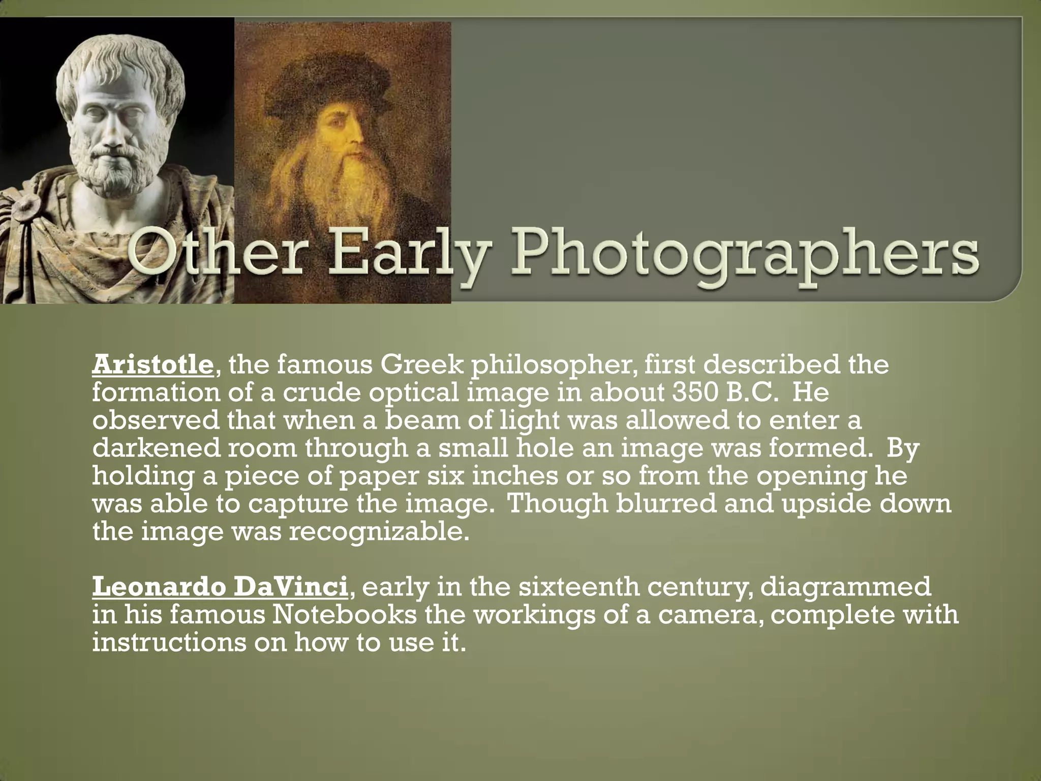 History of photography ppt | PDF