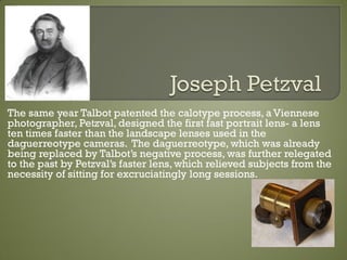History of photography ppt | PDF