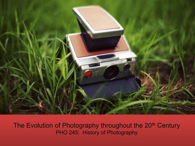 History of Photography Project | PPT