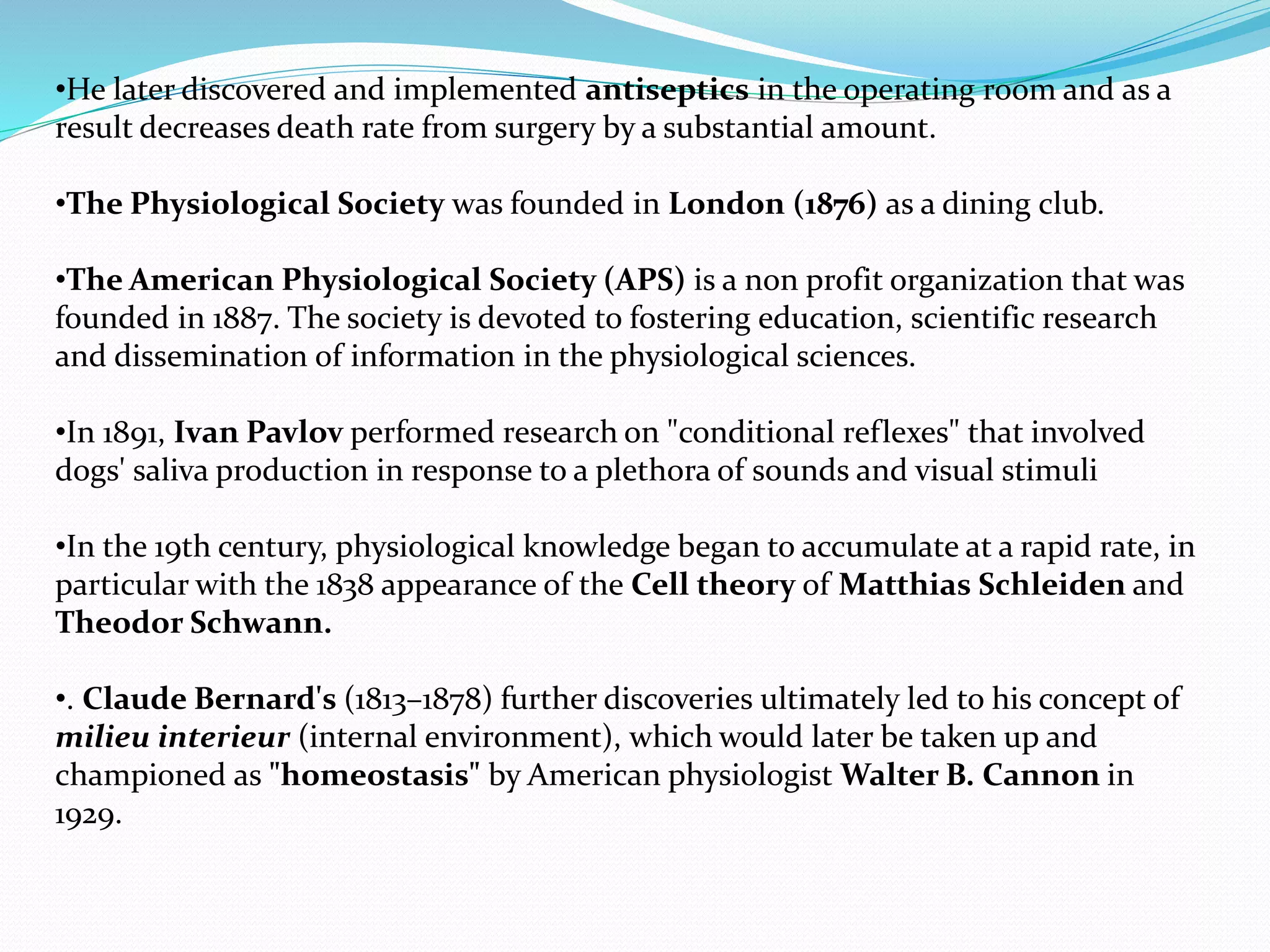 History of physiology | PPTX