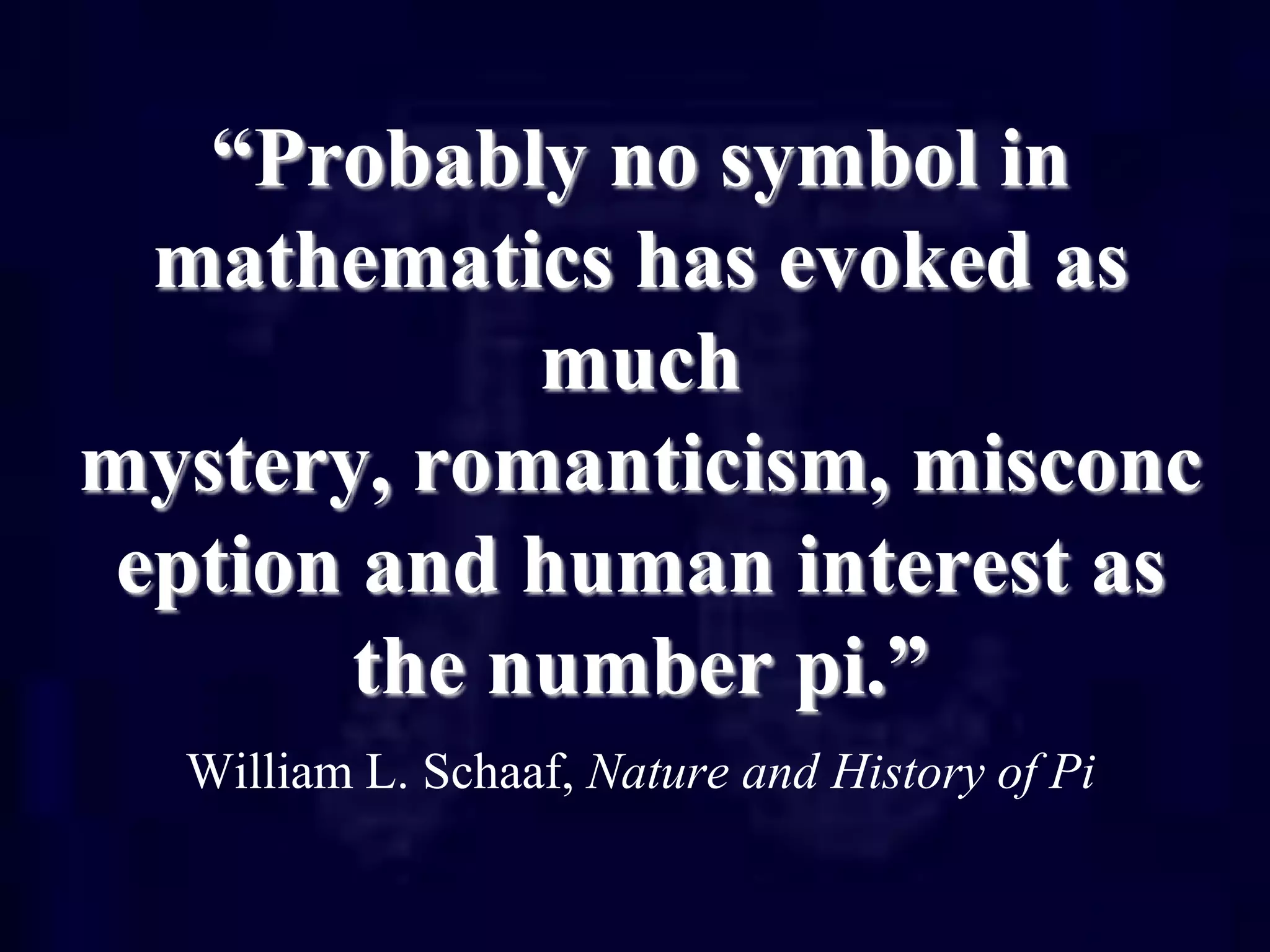 History of pi | PPTX