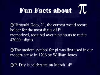 History of pi | PPTX