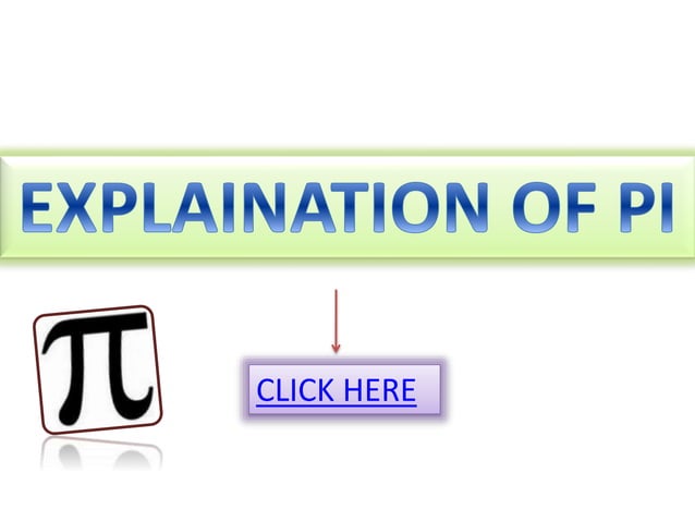 History of pi | PPTX