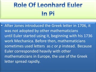 History of pi | PPTX