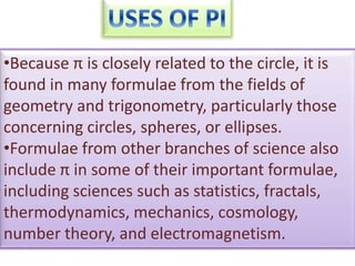 History of pi | PPTX